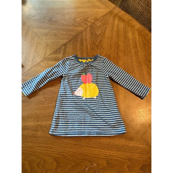Baby Boden | Dresses | Baby Boden Striped Hedgehog Dress 218m | Poshmark